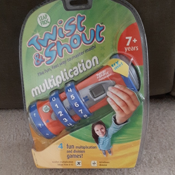 Leapfrog | Toys | Vintage Nib Leapfrog Twist Shout Multiplication Toy ...